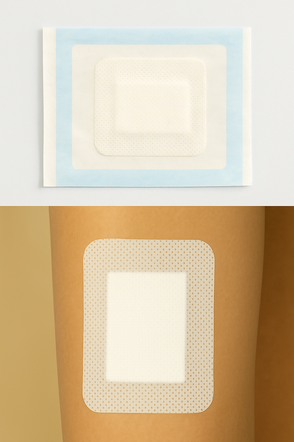 MediSale Adhesive Sterile Wound Dressings - Suitable for cuts and graz