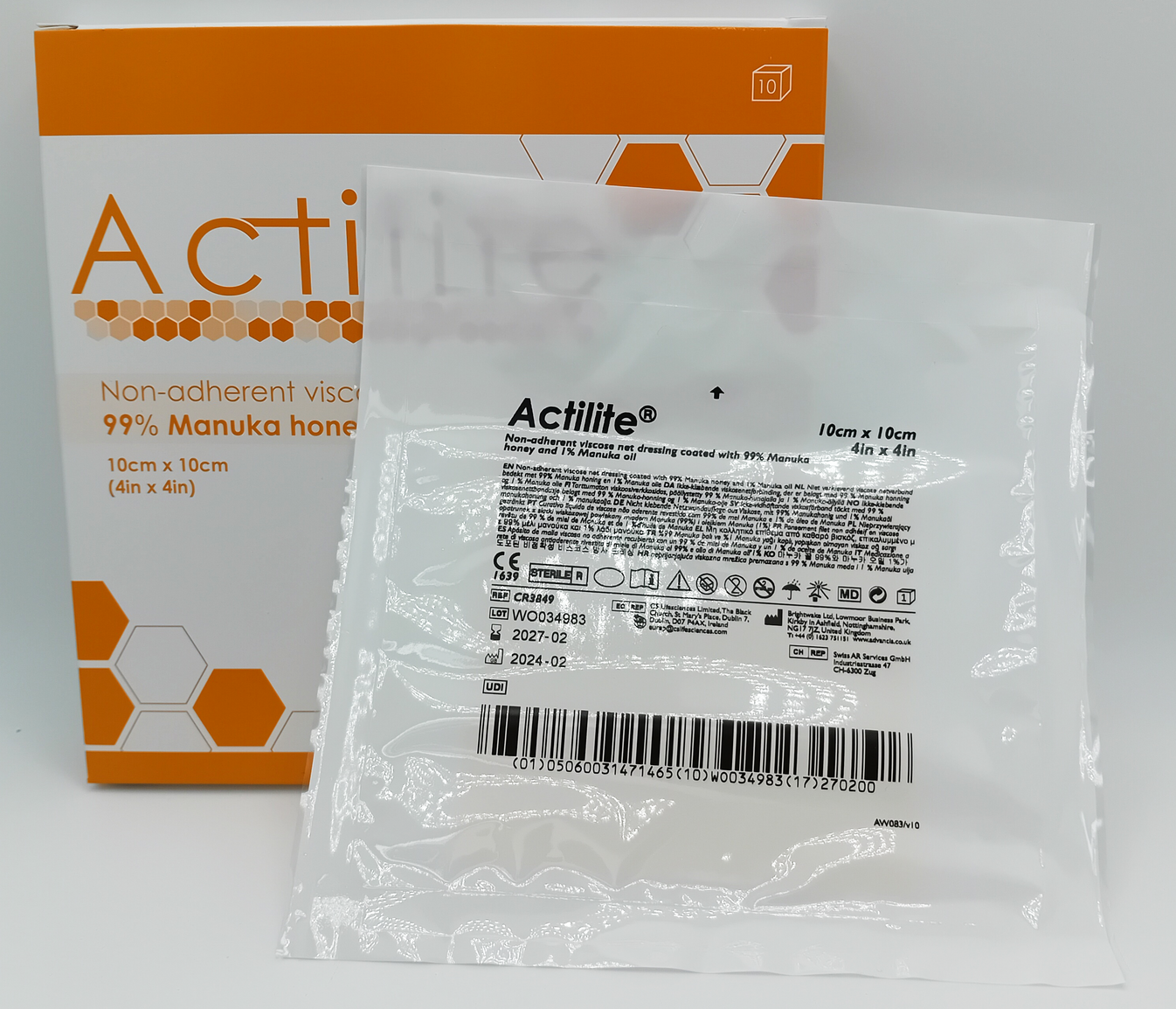 Actilite Wound Dressings Box of 10 – MediSale