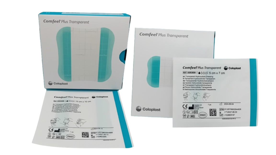 Comfeel Plus Transparent Hydrocolloid Dressings – MediSale
