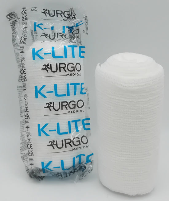 K–Lite 10cm x 4.5m Light Support Bandage - Single Roll – MediSale