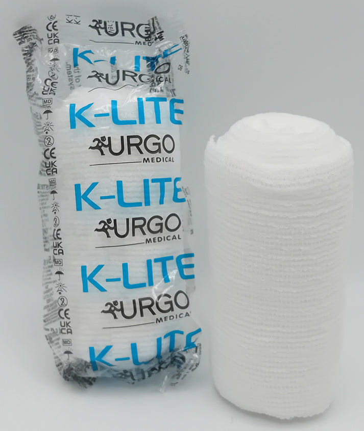 K–Lite 10cm x 4.5m Light Support Bandage - Single Roll – MediSale