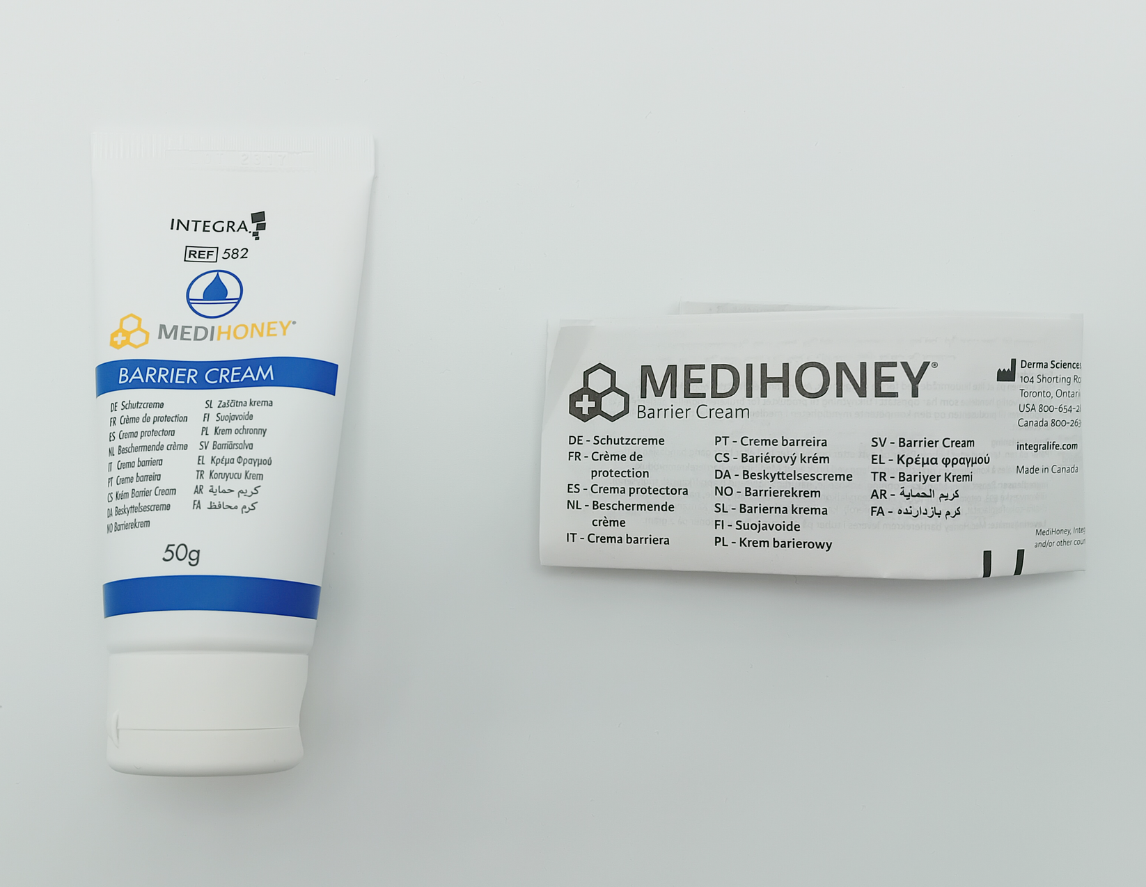 Medihoney Barrier Cream 50g Natural & Antibacterial Skin Protection wi ...