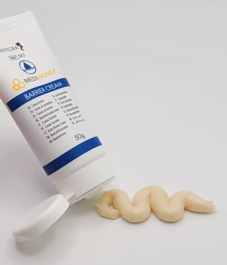 Medihoney Barrier Cream 50g Natural & Antibacterial Skin Protection wi ...