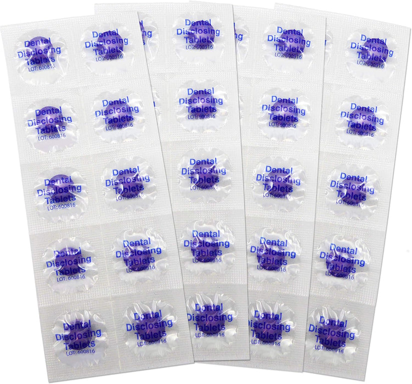 TePe Plaqsearch Disclosing Tablets - Pack of 40 - Dental Plaque Indica ...