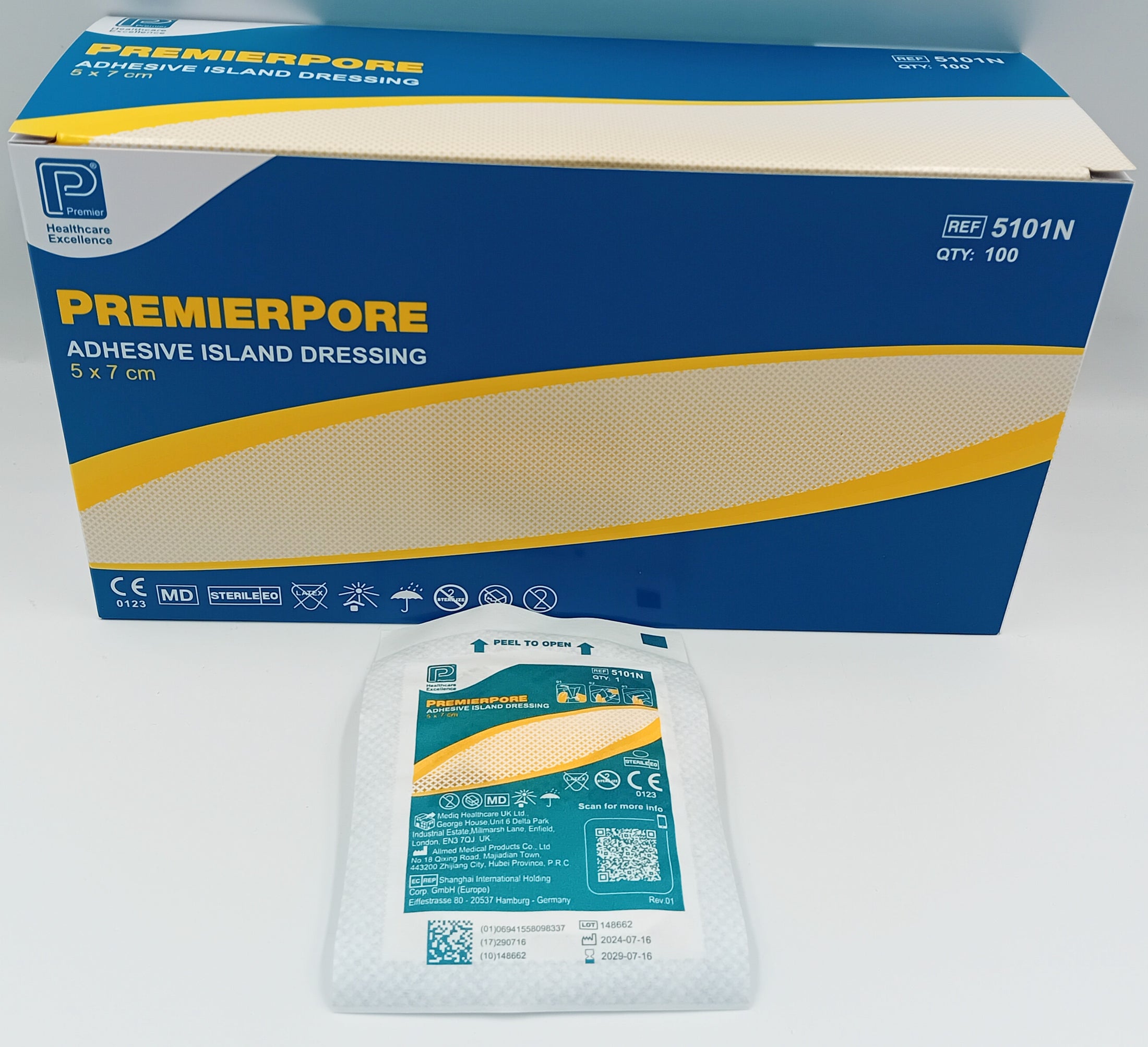 Premierpore Adhesive Island Dressings – MediSale