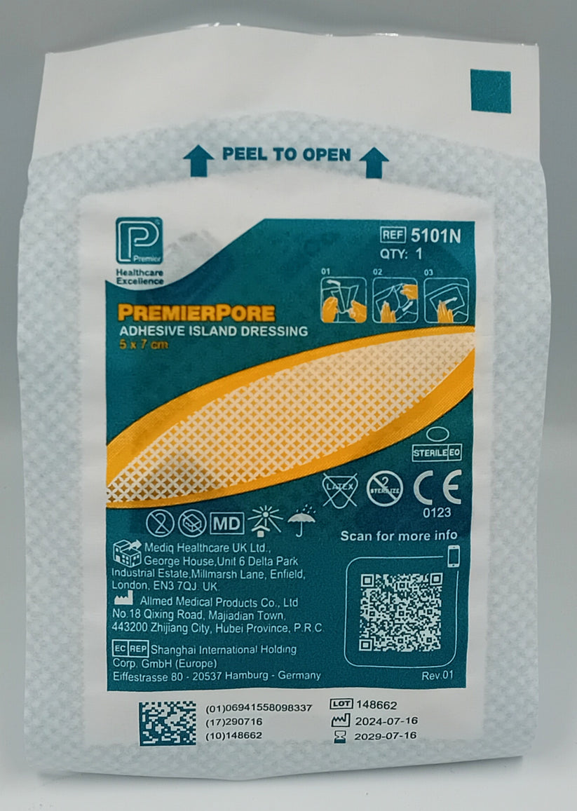 Premierpore Adhesive Island Dressings – MediSale