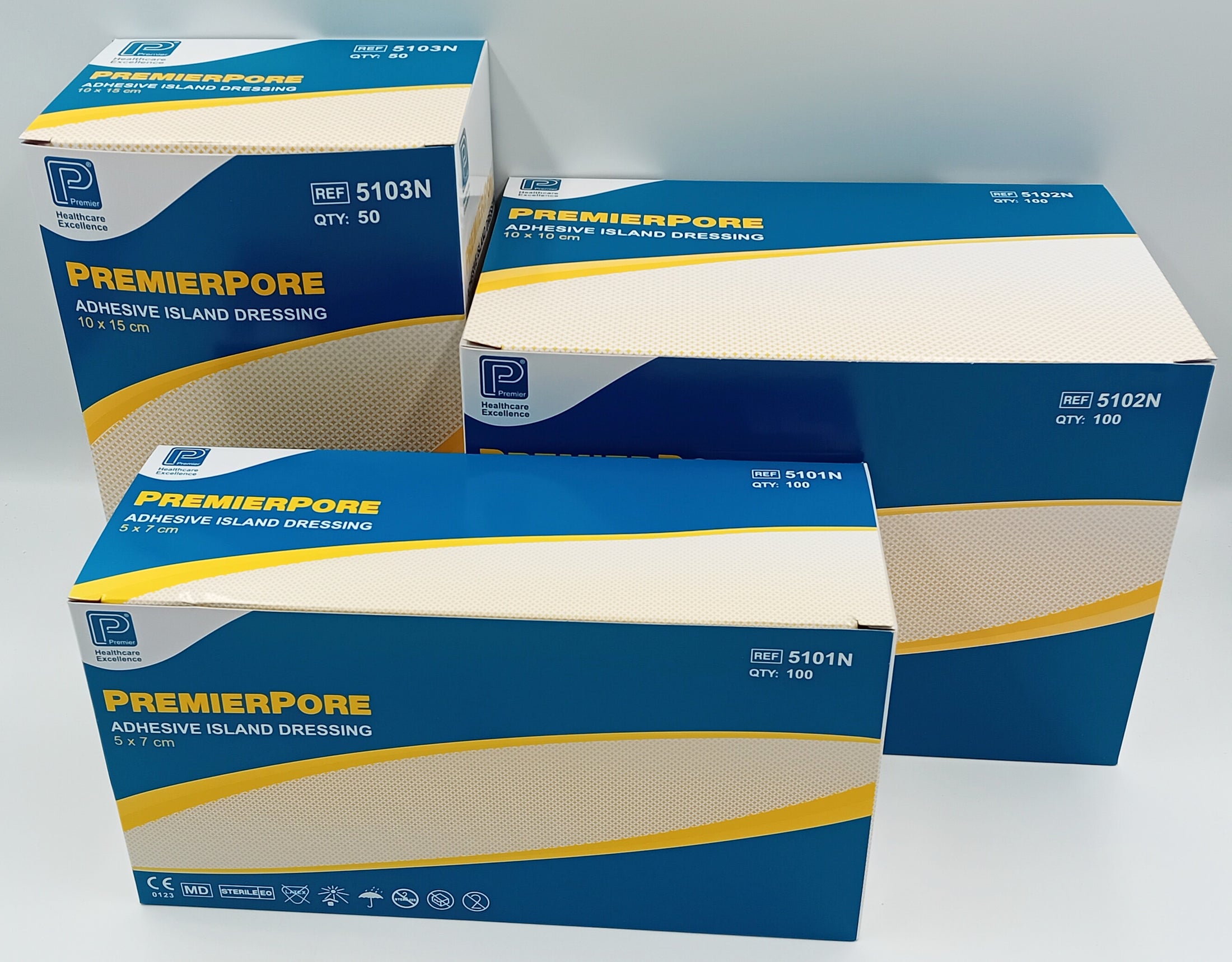 Premierpore Adhesive Island Dressings – MediSale