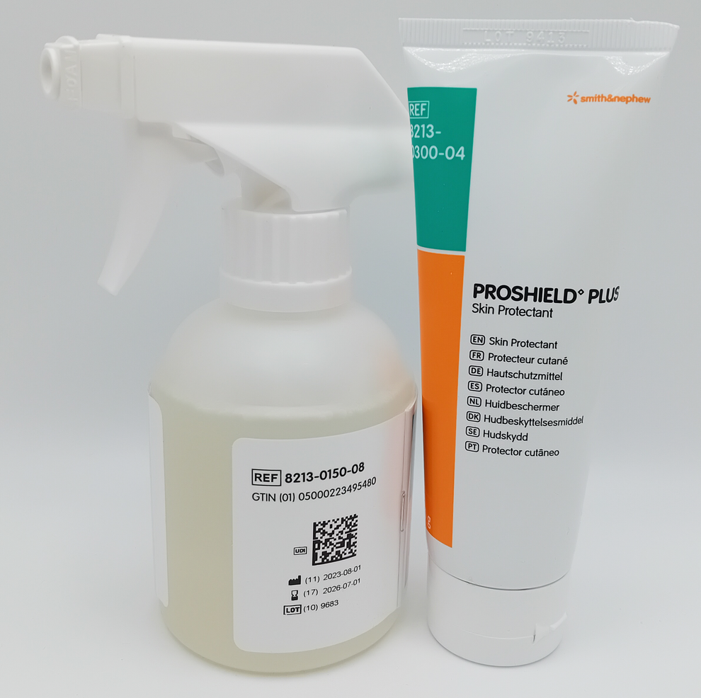 PROSHIELD FOAM & SPRAY Skin Protectant Plus CREAM 115g + 235ml – MediSale