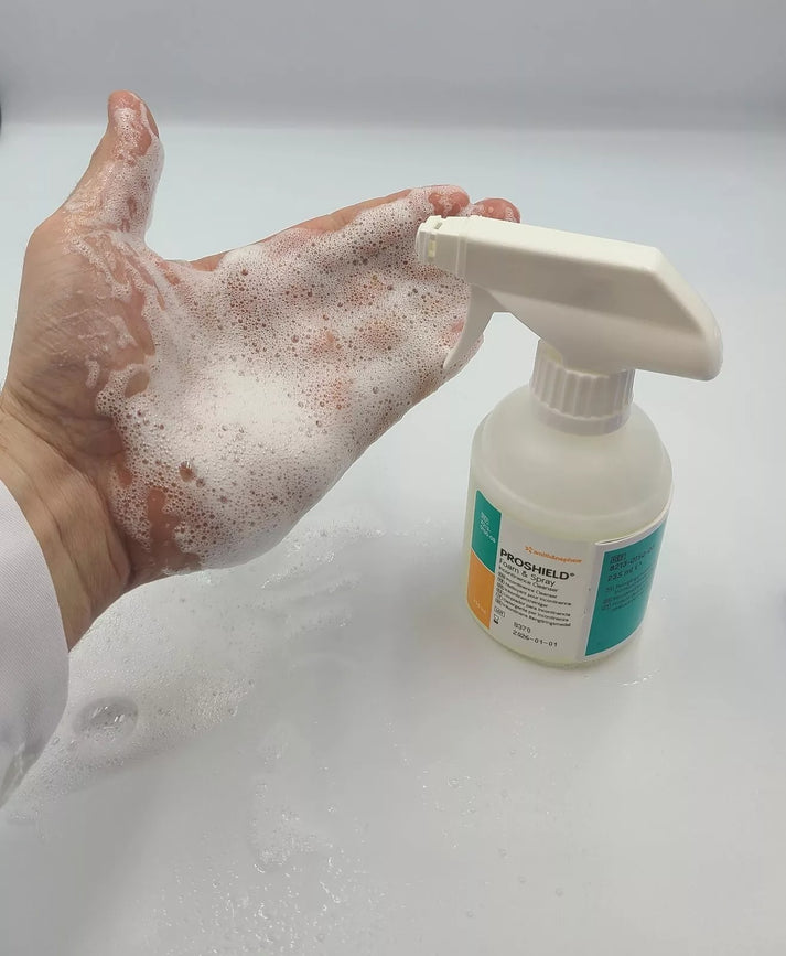 Proshield Foam & Spray Cleanser 235ml – Box of 12 Bottles – MediSale