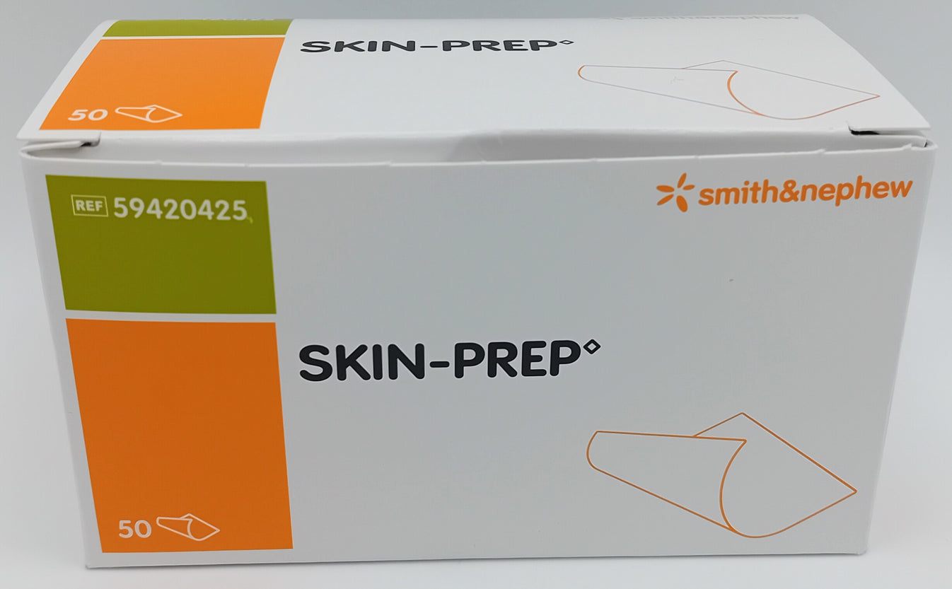 Skin-Prep Wipes - Box of 50 - Protective Barrier Wipes – MediSale