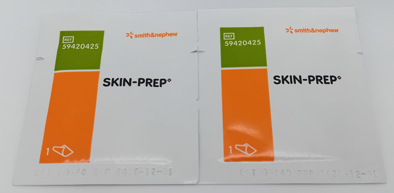 Skin-Prep Wipes - Box of 50 - Protective Barrier Wipes – MediSale
